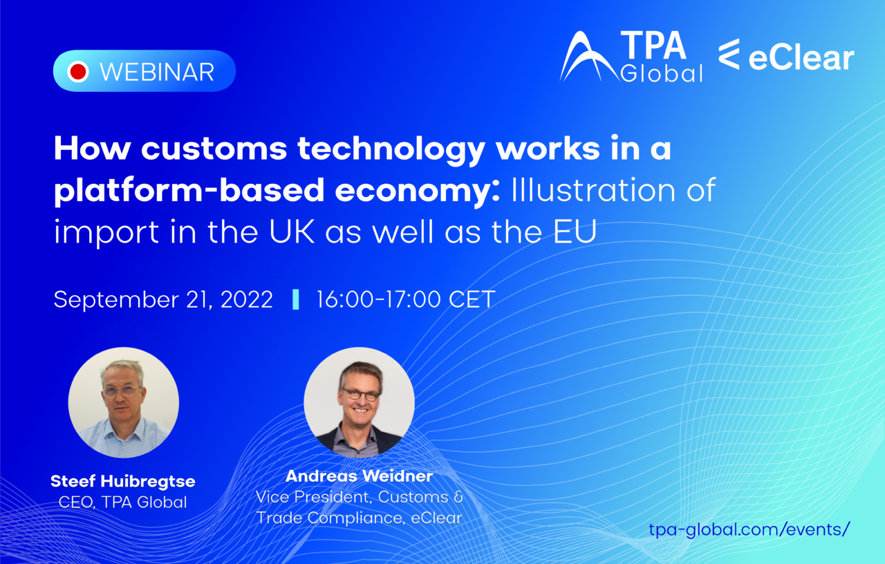 How customs technology works in a platform-based economy: Illustration ...