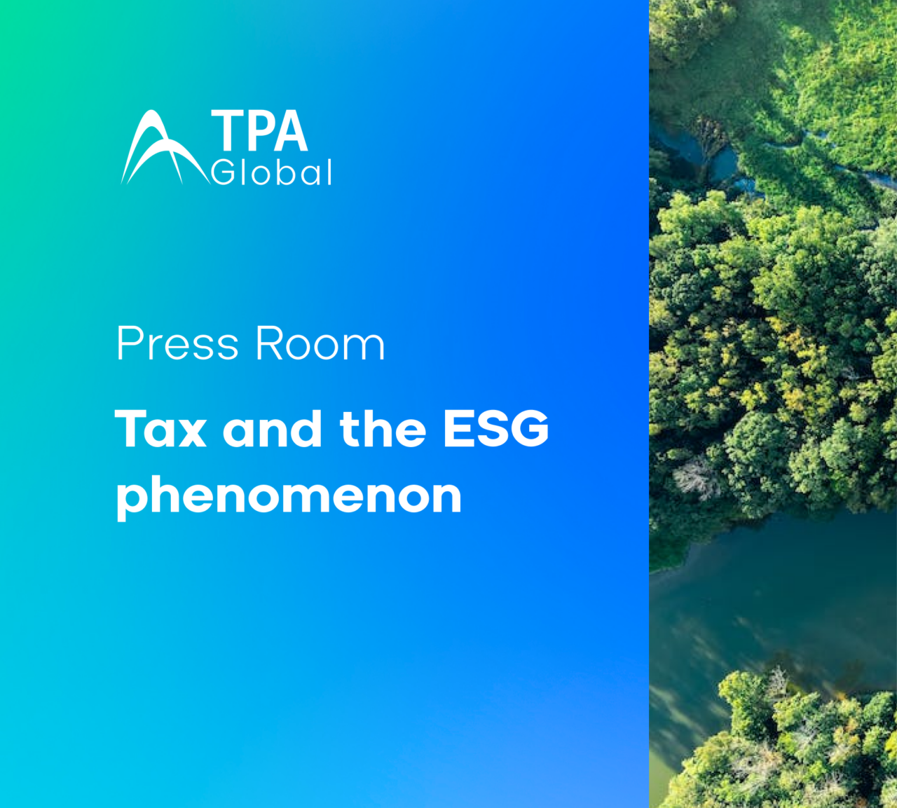 Tax and the ESG phenomenon | TPA Global