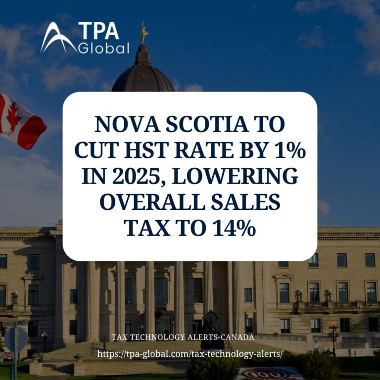 Nova Scotia to Cut HST Rate by 1% in 2025, Lowering Overall Sales Tax ...