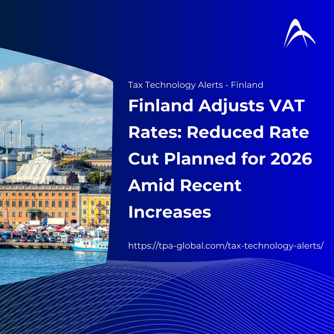 Finland Adjusts VAT Rates: Reduced Rate Cut Planned for 2026 Amid ...