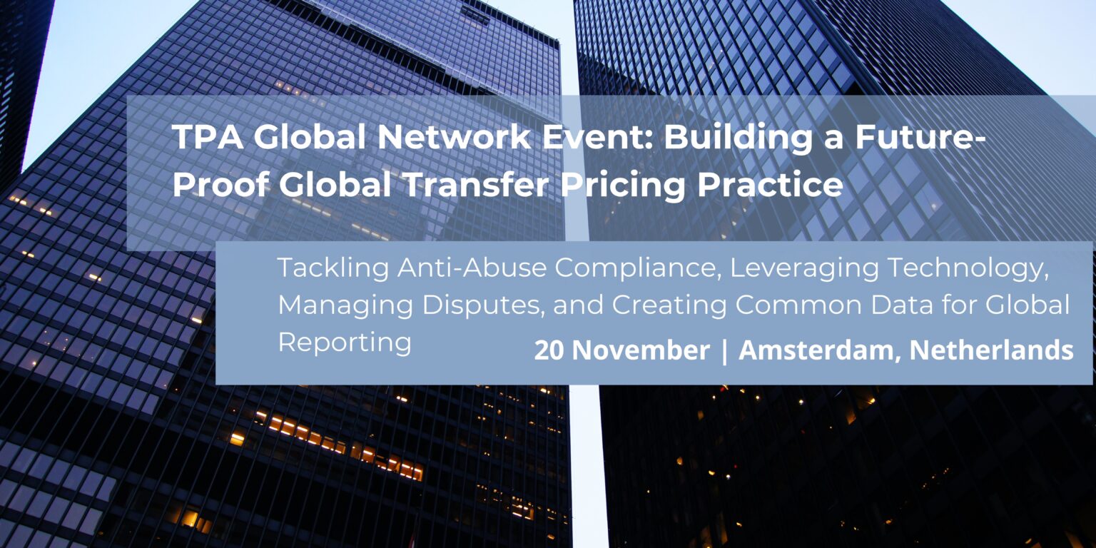 TPA Global Network Event: Building a Future-Proof Global Transfer ...