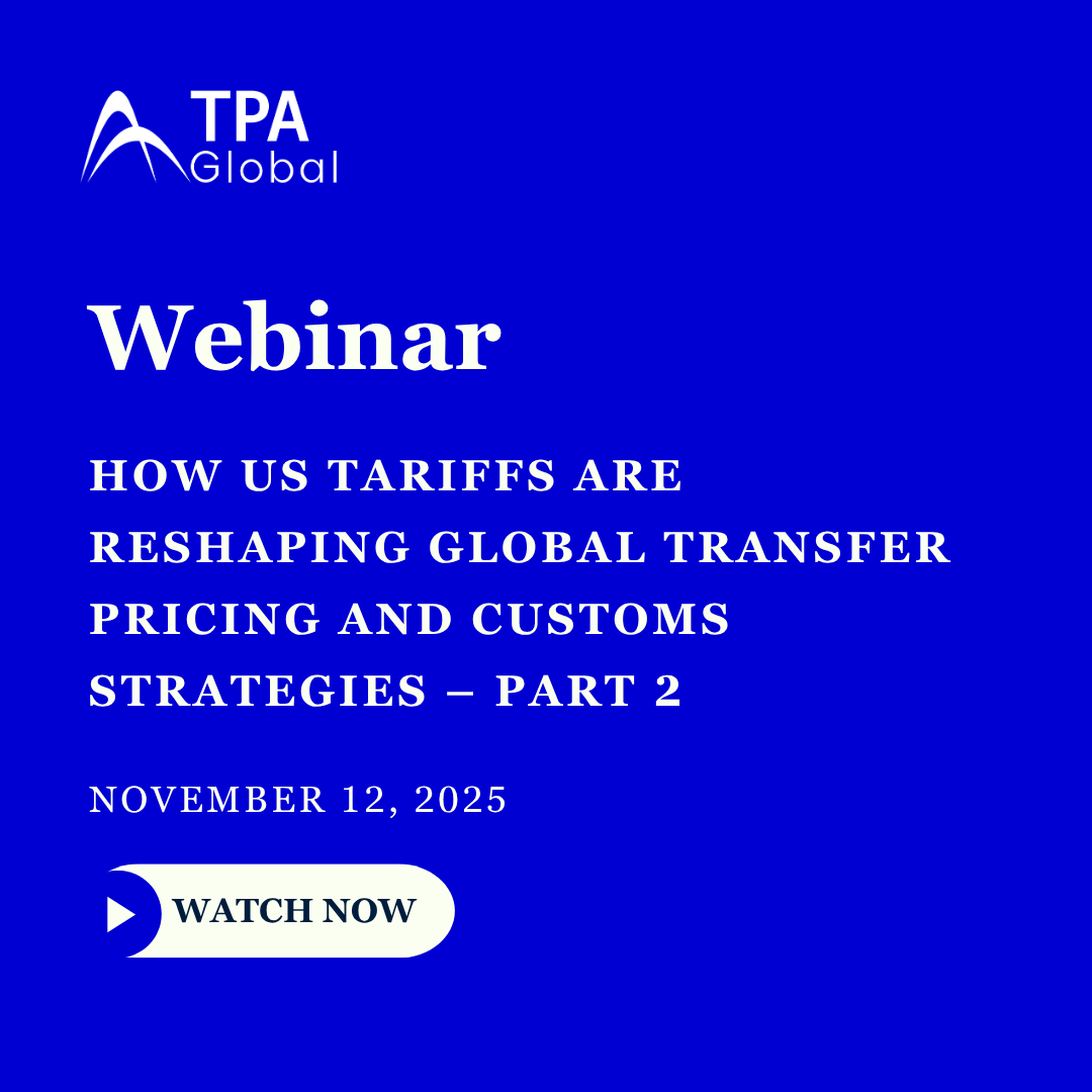 How US Tariffs Are Reshaping Global Transfer Pricing and Customs ...